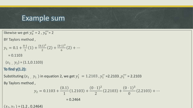 Taylors series | PPT