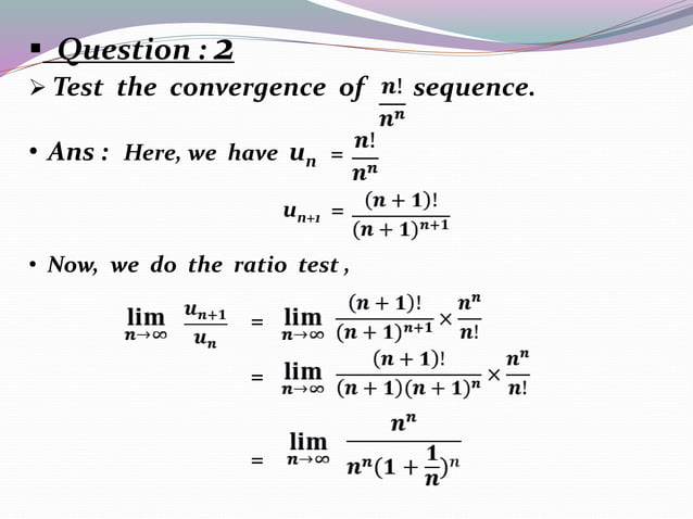 Sequences and Series (Mathematics) | PPTX