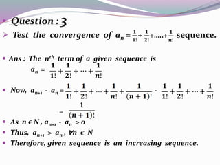 Sequences and Series (Mathematics) | PPTX