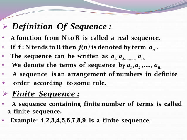 Sequences and Series (Mathematics) | PPTX