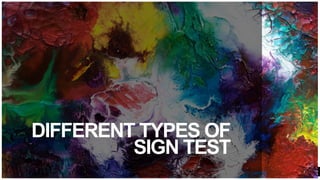 Sign Test | PPT