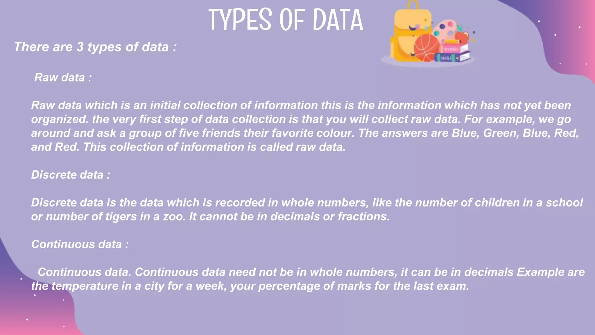 data handling class 8 | PPTX