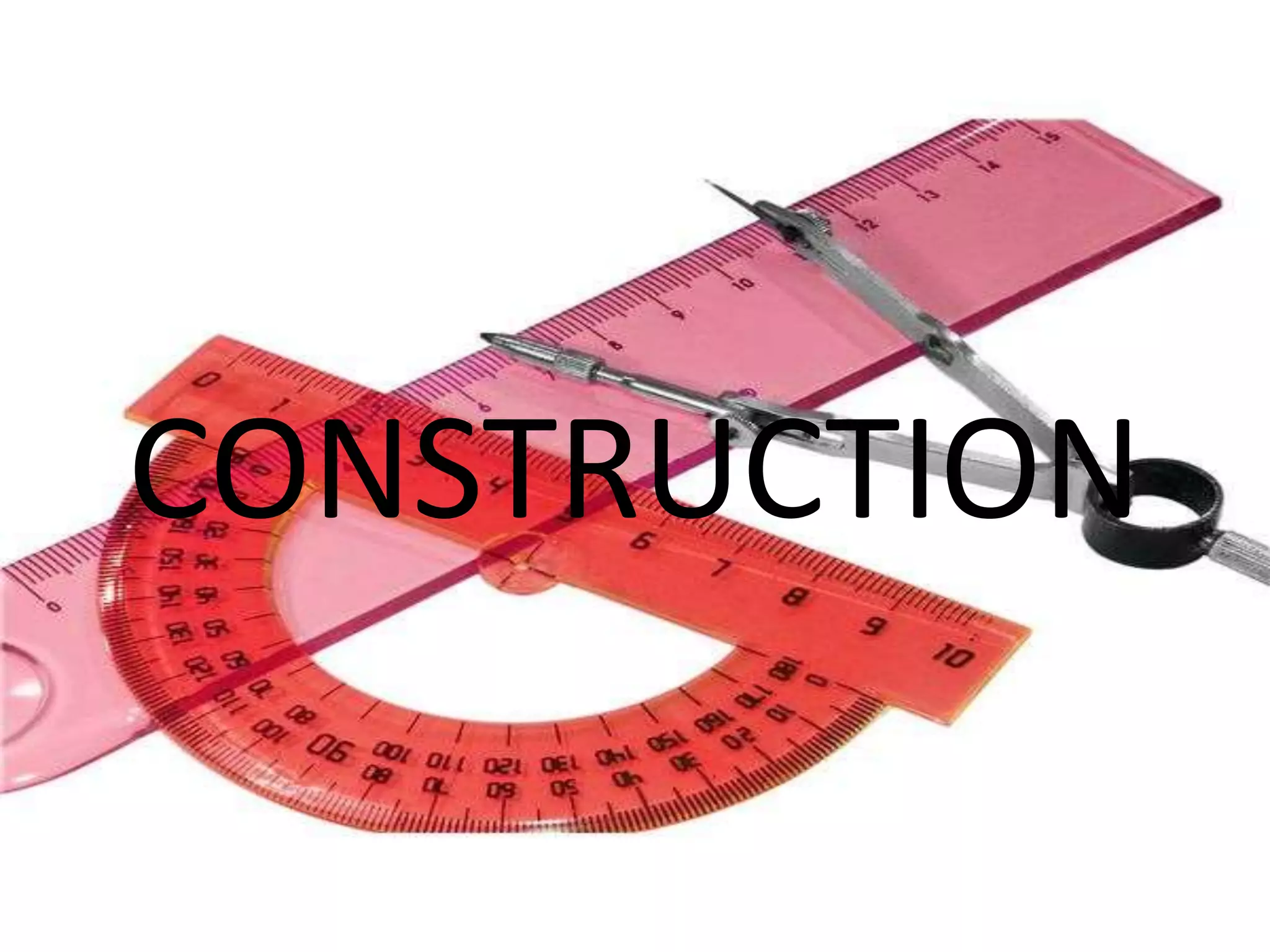Construction of maths class 9th | PPTX