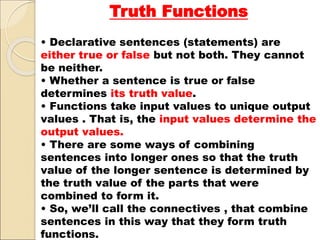 Maths P.P.T. Connectives | PPT