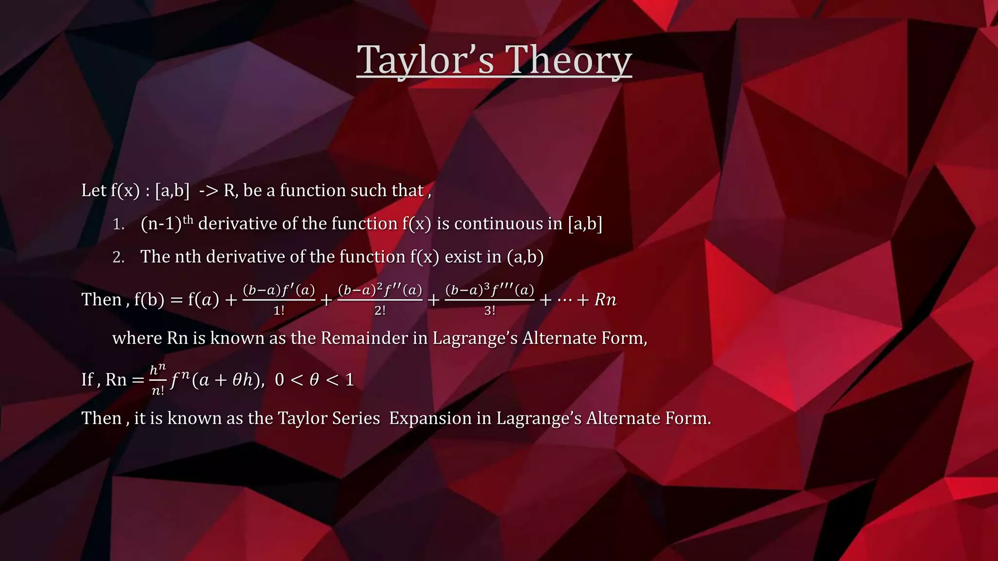 Taylor Series Expansion of Log(1+x) | PPTX