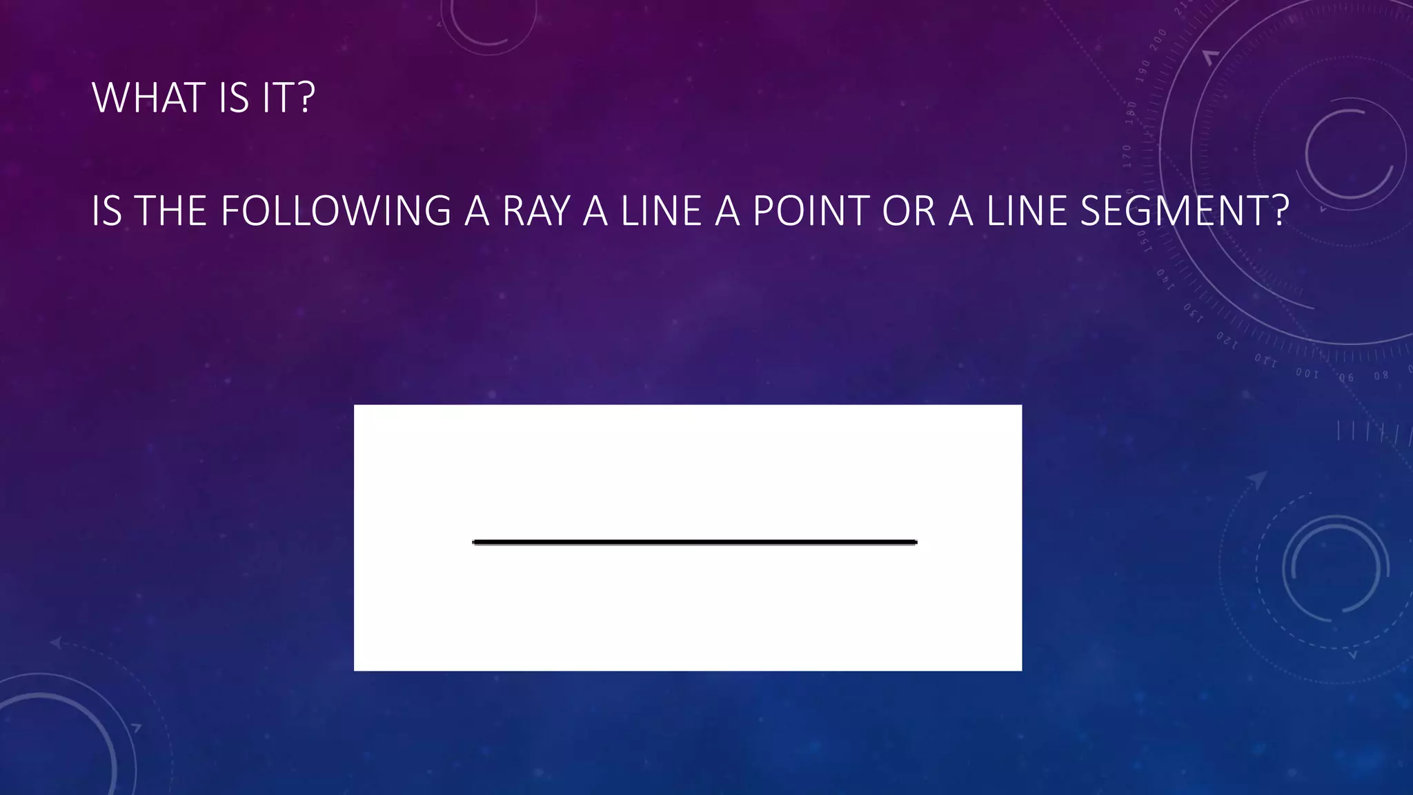 Maths ppt line, line segment, point and ray (1) | PPSX