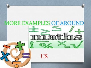 Math's ppt on maths around us made by jatin vaswani | PPTX