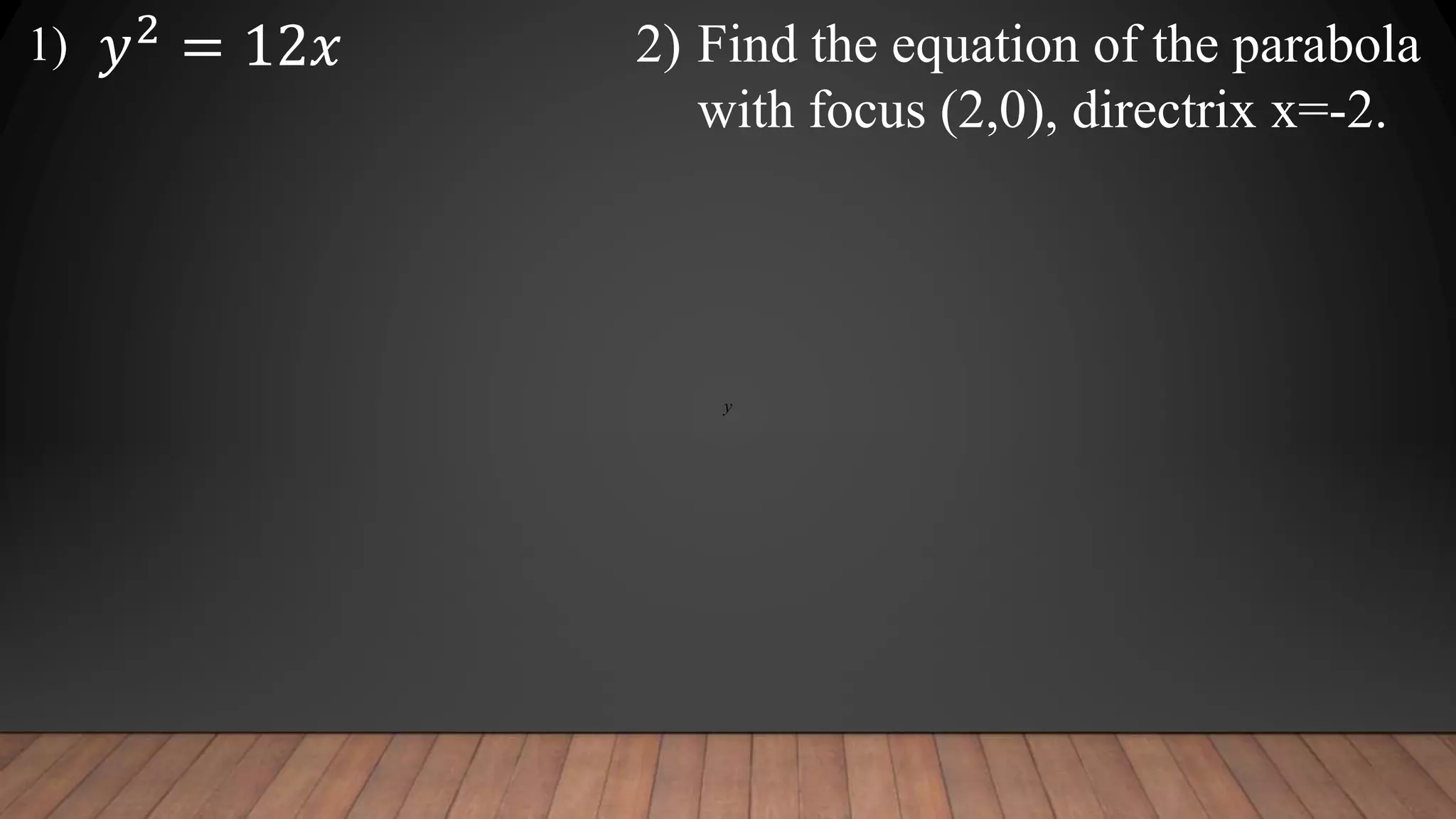 Maths PPT on parabola Class 11.pptx
