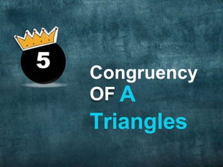 Math's ppt on triangles | PPTX