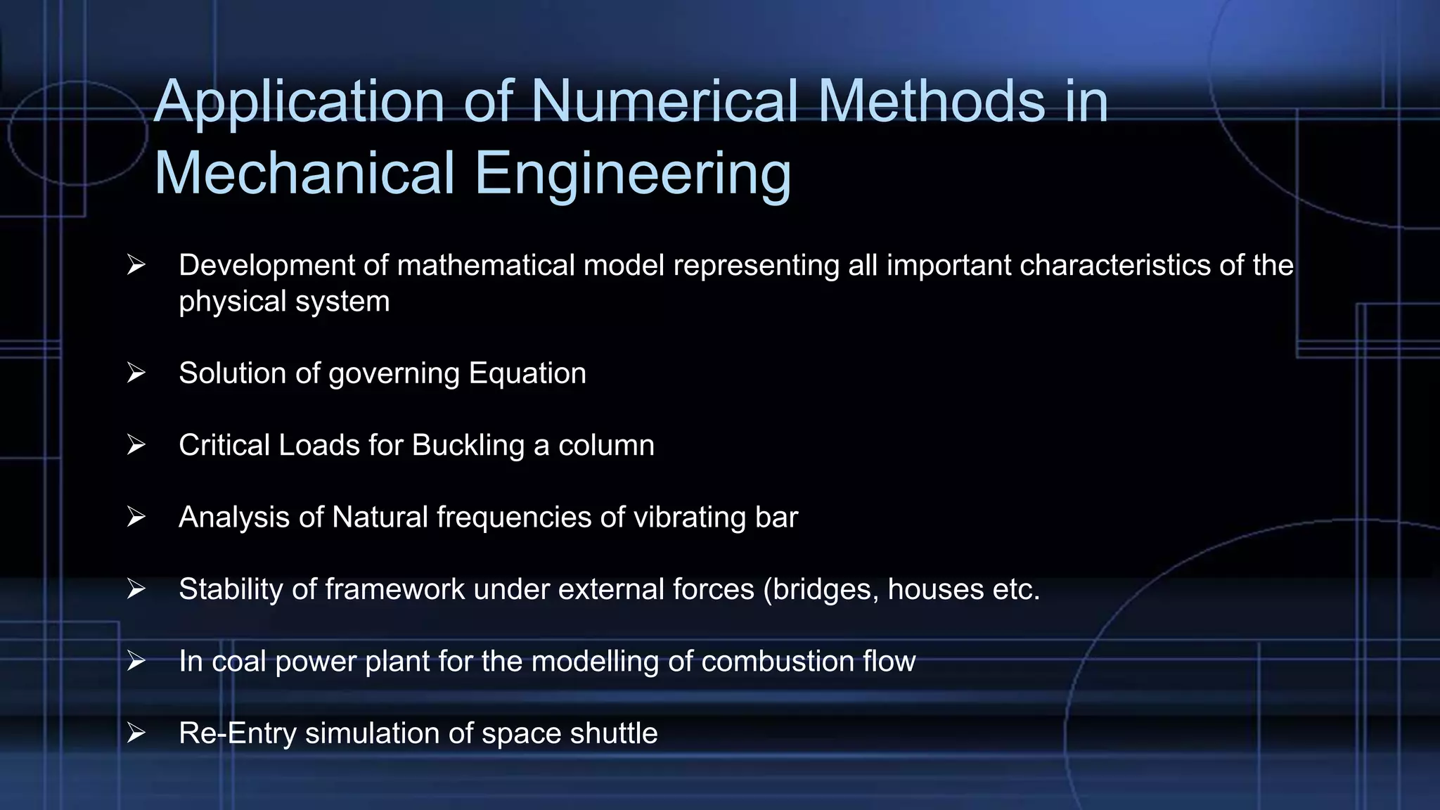 Numerical Methods | PPTX