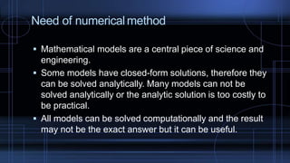 Numerical Methods | PPT