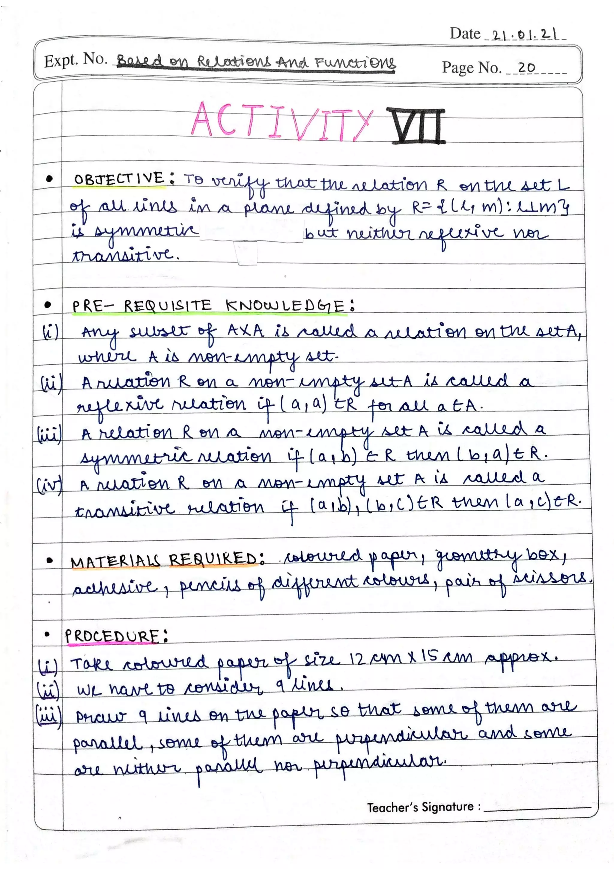 Maths practical file (class 12) | PDF