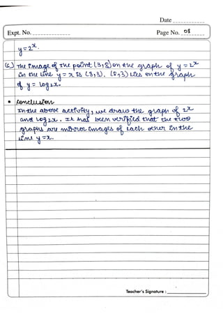 Maths practical file (class 12) | PDF