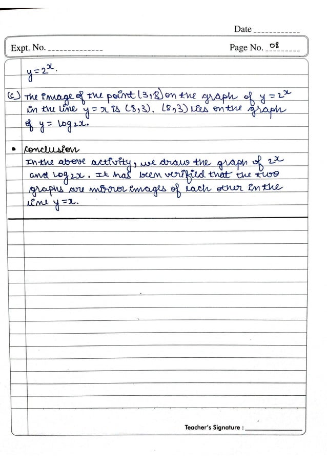 Maths practical file (class 12) | PDF