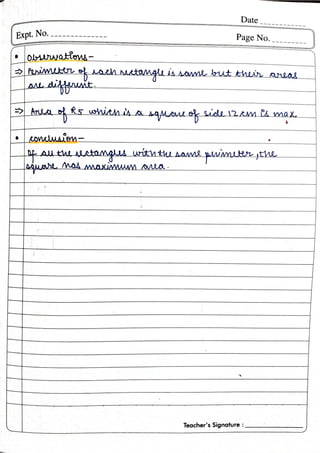 Maths practical file (class 12) | PDF