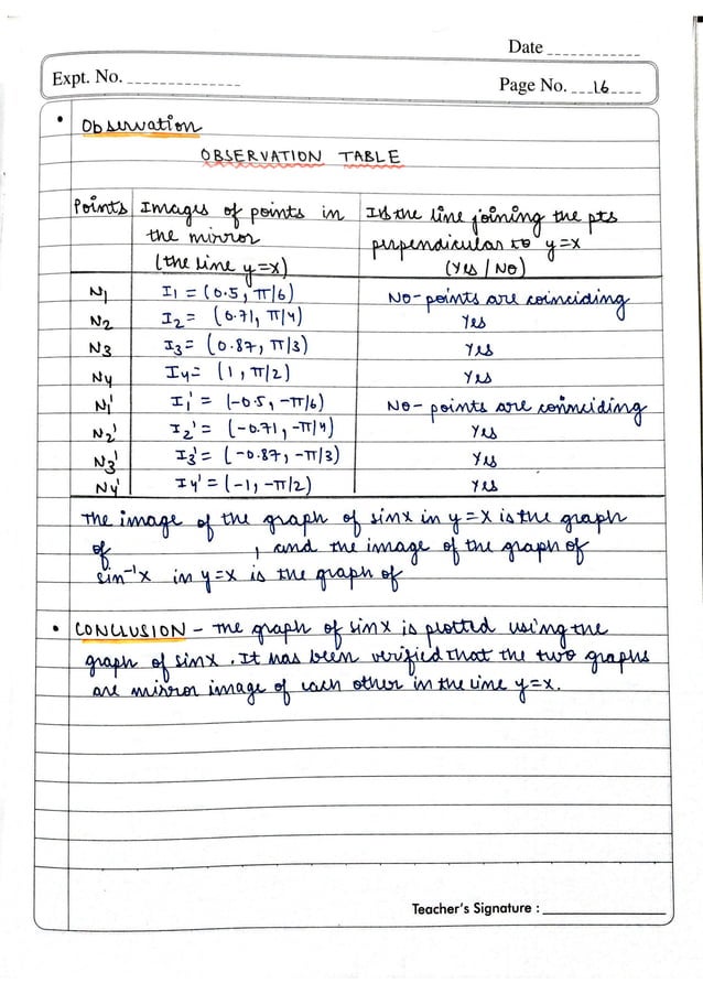 Maths practical file (class 12) | PDF