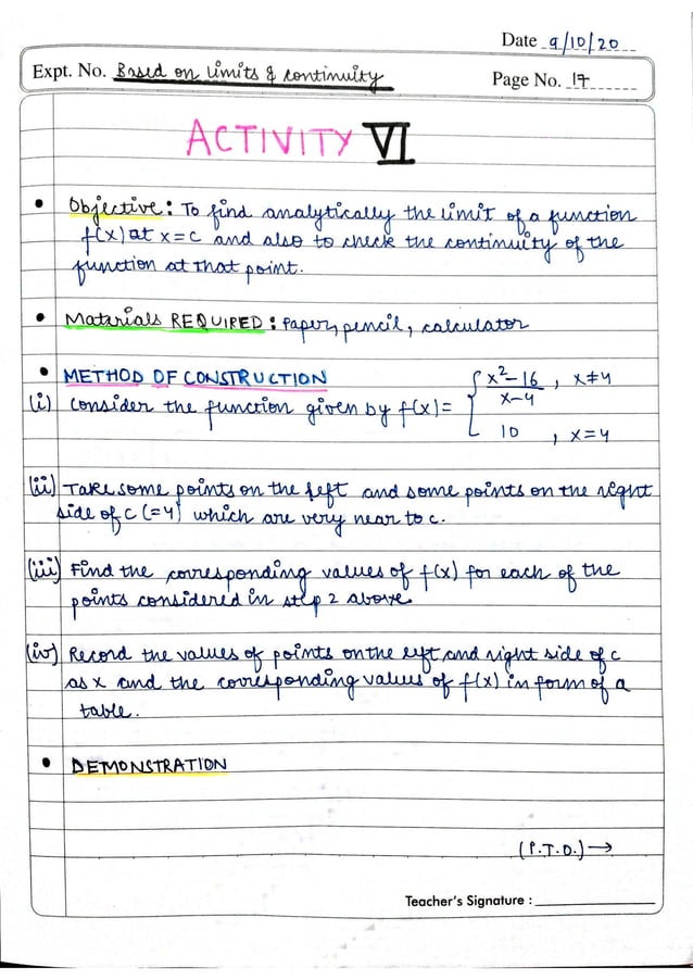 Maths practical file (class 12) | PDF