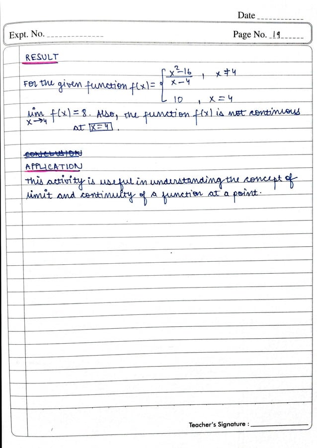 Maths practical file (class 12) | PDF