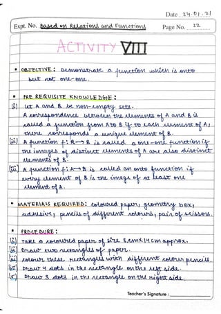 Maths practical file (class 12) | PDF | Secondary Education | Education