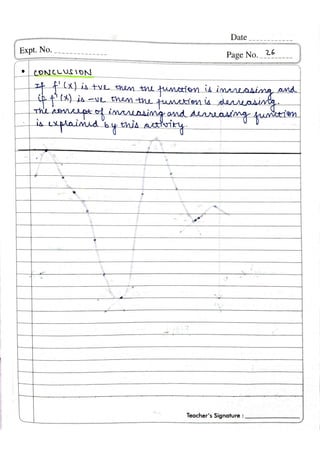 Maths practical file (class 12) | PDF