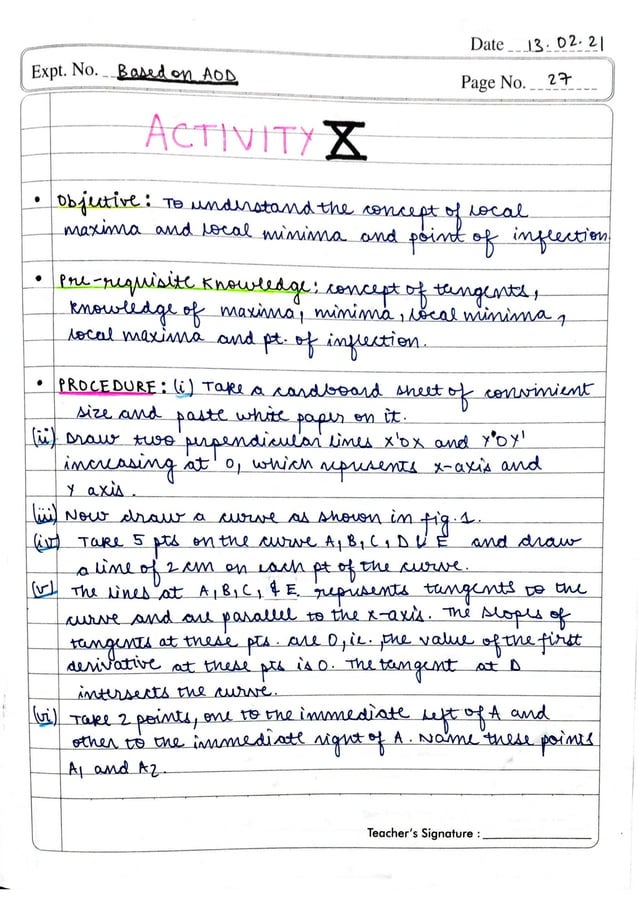 Maths practical file (class 12) | PDF