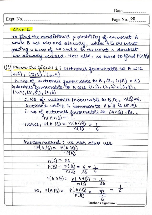 Maths Practical File Class 12