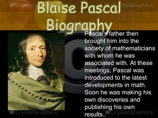Blaise Pascal Quotes About Math