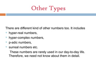 number system ppt | PPT