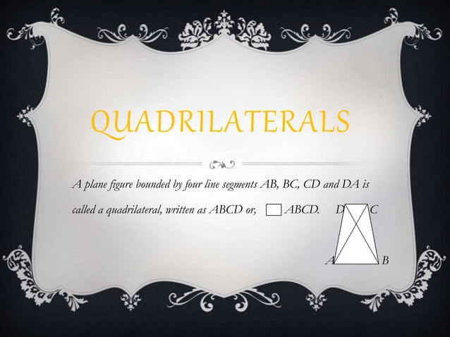 Quadrilaterals & Parallelograms | PPTX