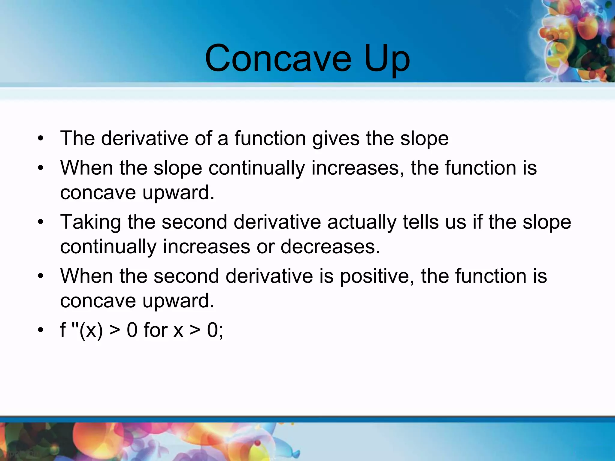Derivatives and their Applications | PPTX