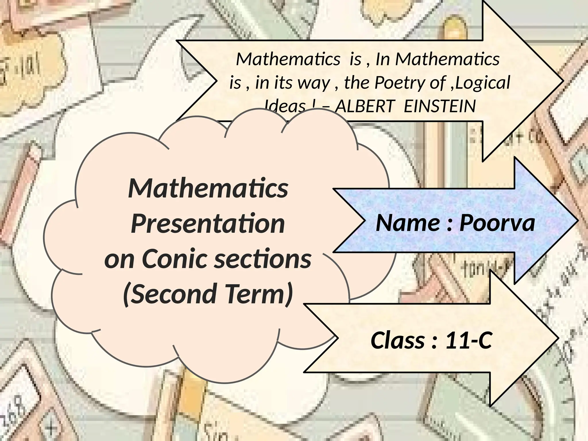 Mathematics presentation - Conic section.pptx