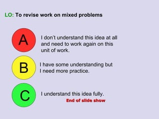 Maths Problems - Qwizdom ppt | PPT