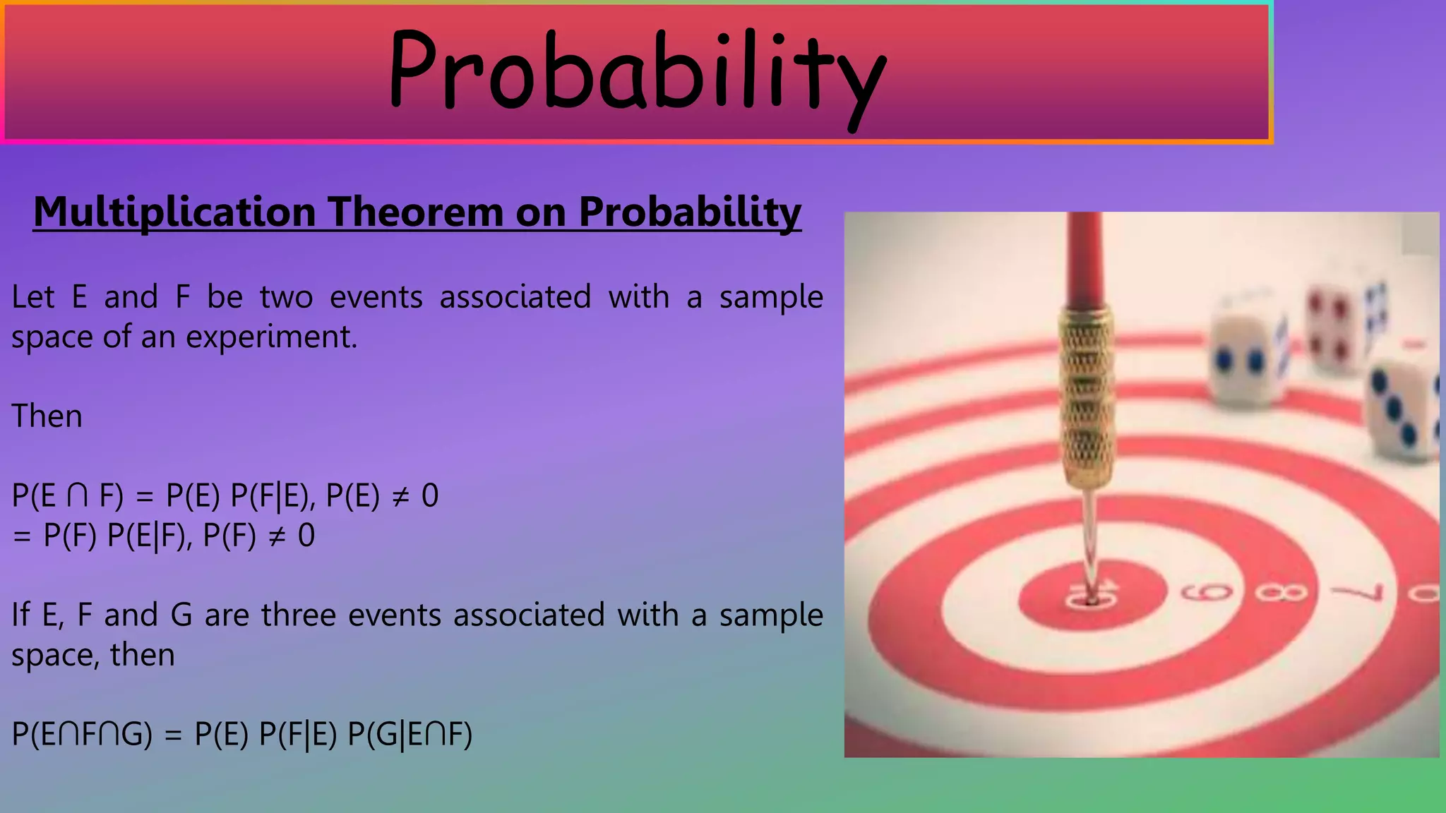 Maths Class 12 Probability Project Presentation | PDF