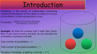 Maths Class 12 Probability Project Presentation | PDF