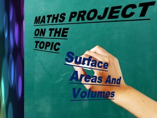 Surface Area & Volumes | PPT
