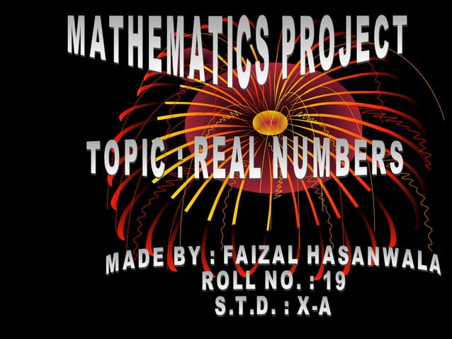 Maths project | PPT