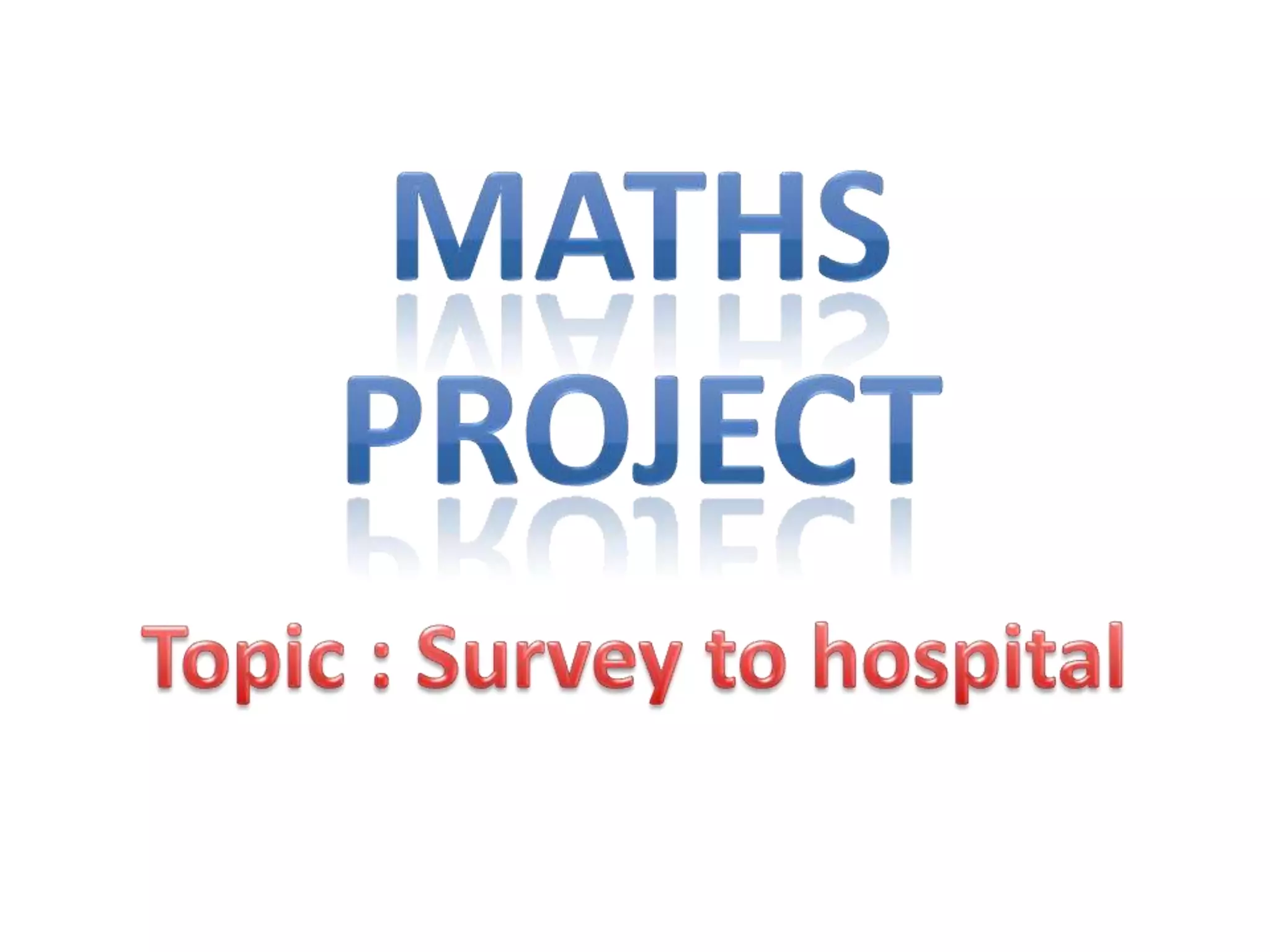 Maths project | PPT