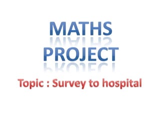 Maths project | PPT | Free Download