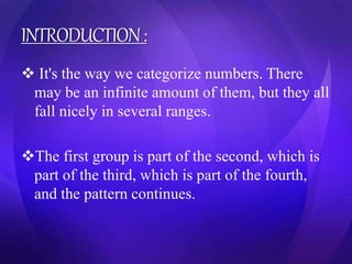 NUMBER SYSTEM | PPTX