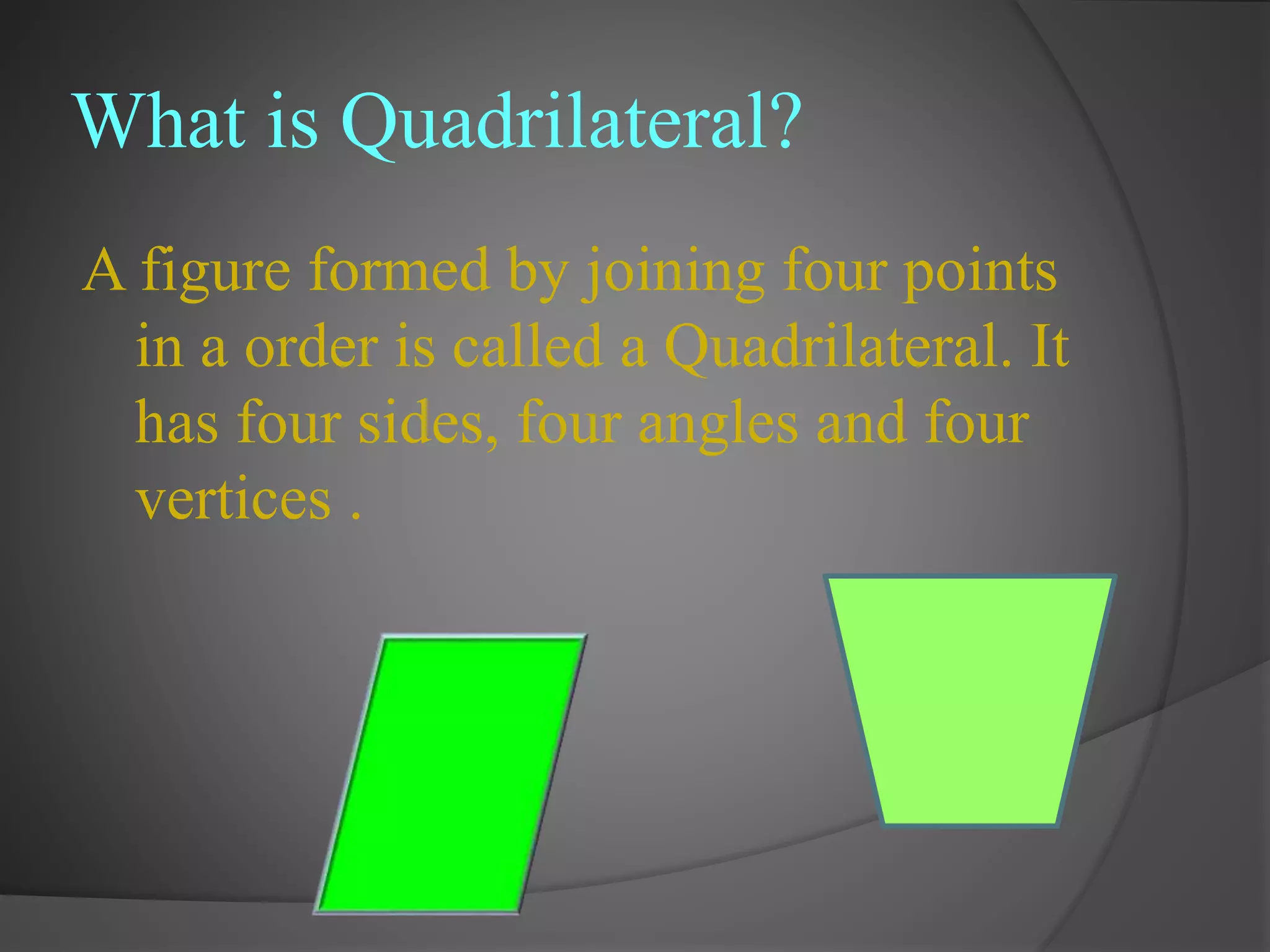 ppt on quadrilaterals | PPTX