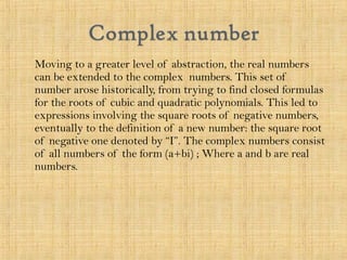 number system school ppt ninth class | PPT