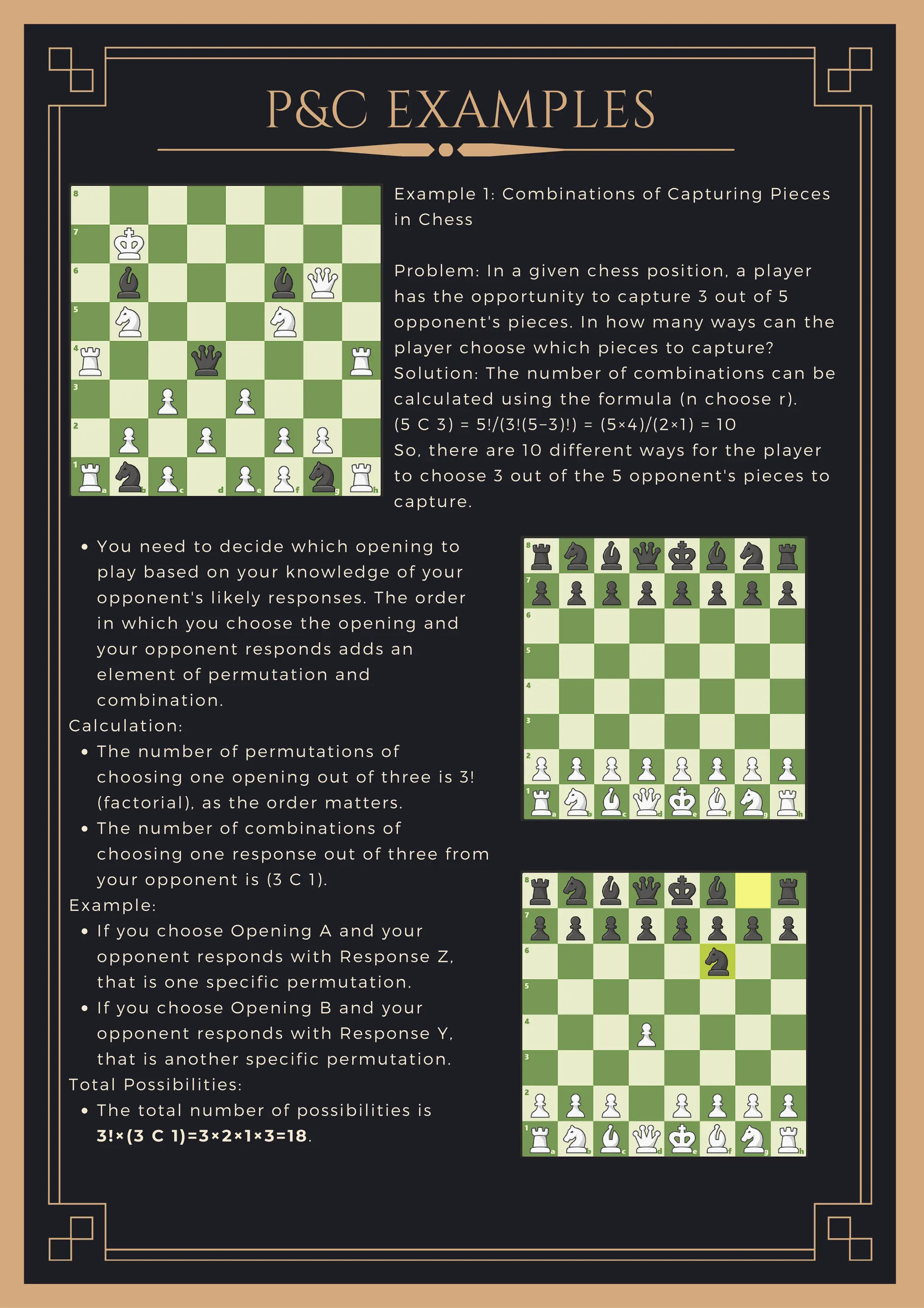 Maths Project On Permutations And Combinations Class 11 Pdf Board Games And Puzzles Games