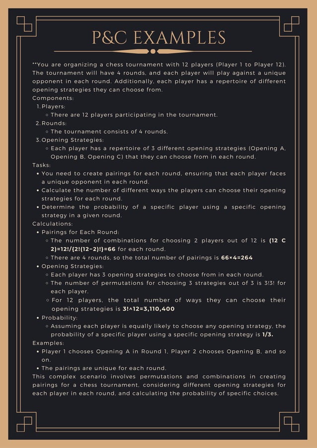 Maths Project On Permutations And Combinations Class 11 Pdf Board Games And Puzzles Games