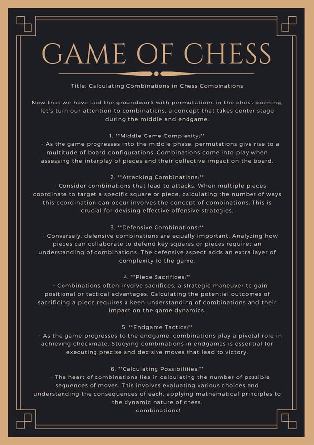 Maths Project On Permutations And Combinations Class 11 Pdf Board Games And Puzzles Games