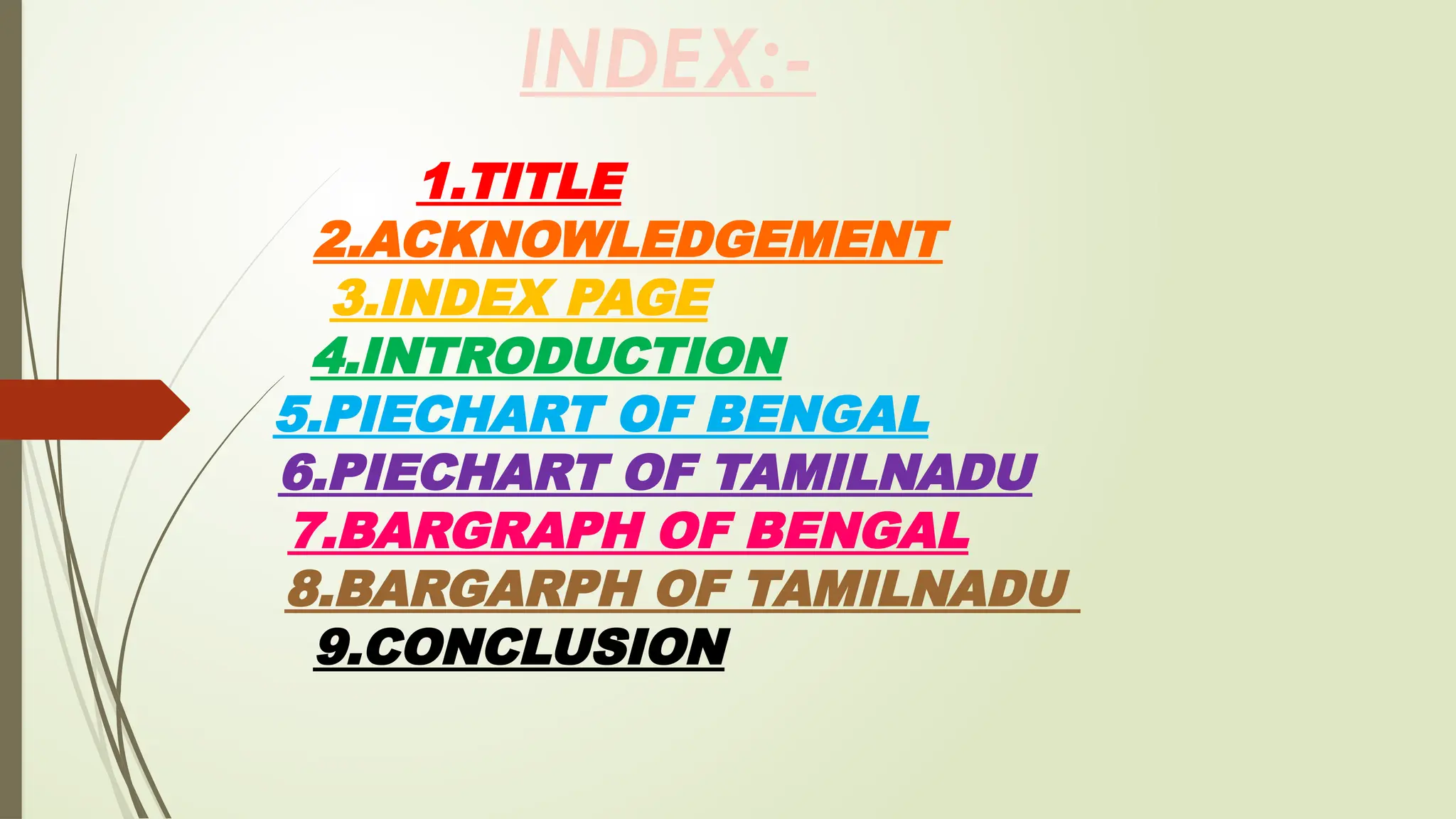TAMILNADU VS WEST BENGAL A COMPARISON PPT | PPTX