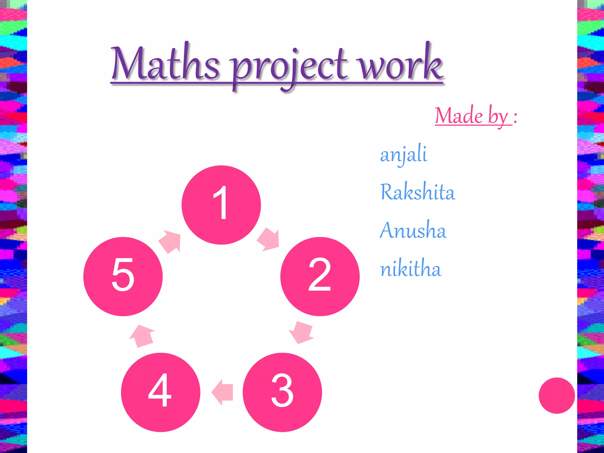 Maths Project- Fractions and Decimals | PPTX