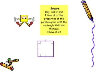 Mathsproject quadrilaterals | PPT