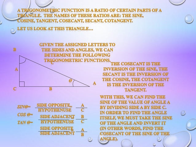 Maths project some applications of trignometry- class10 ppt | PPTX