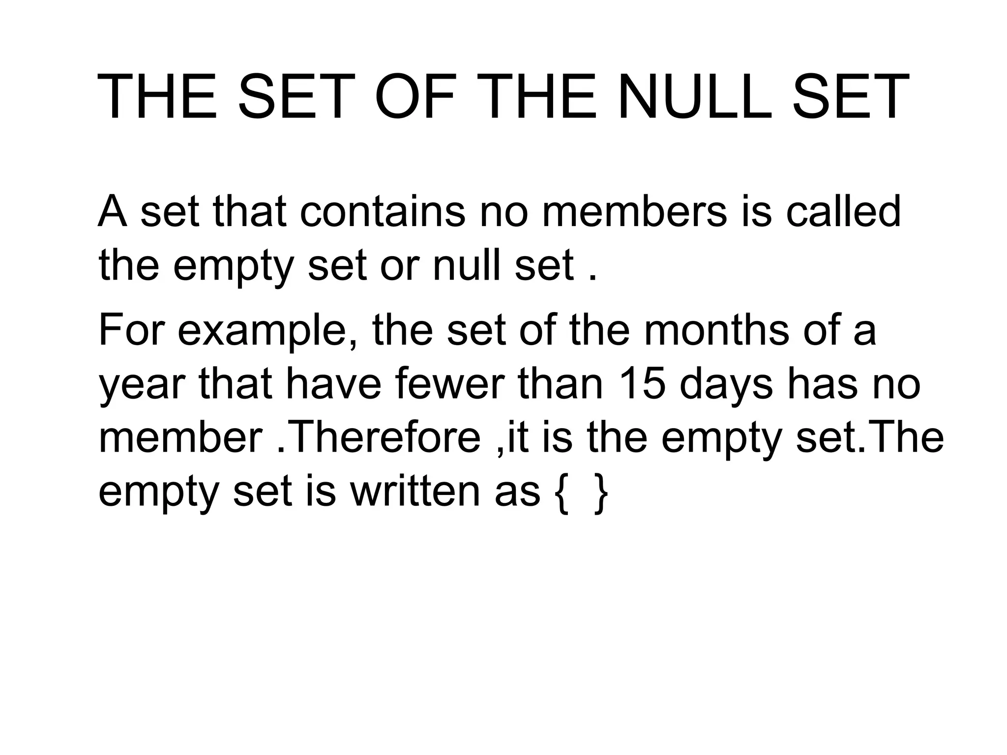 Maths Project on sets | PPT
