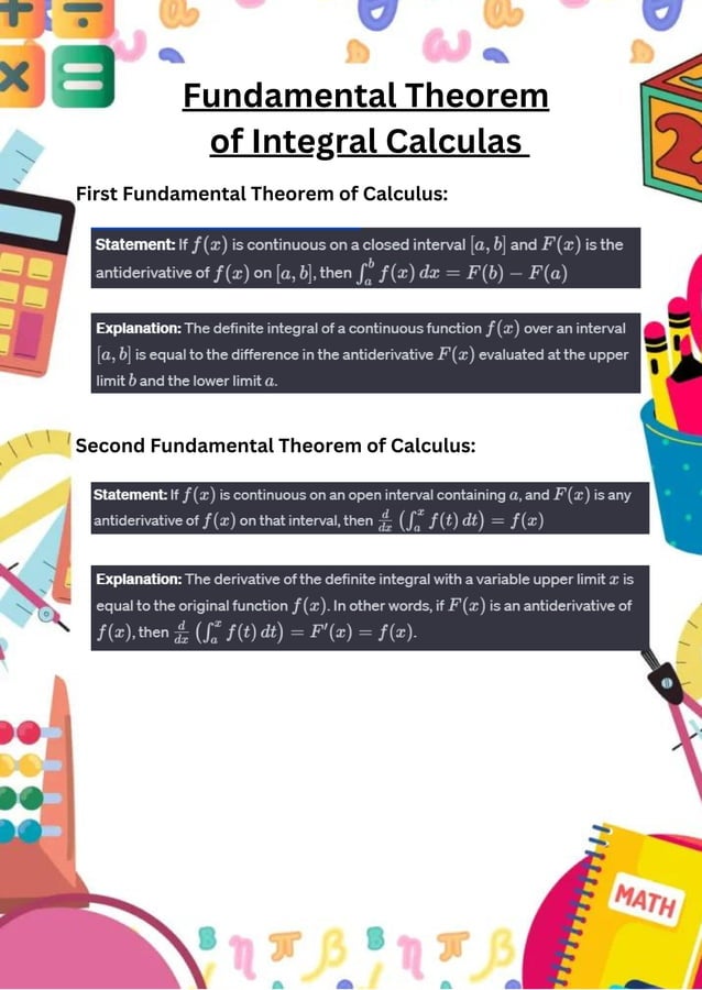 Integrals and Applications on Integrals, Maths project for class 12 | PDF